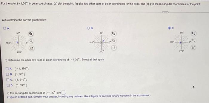 Solved Find the cube roots of 64 cis 120°. Graph each cube | Chegg.com