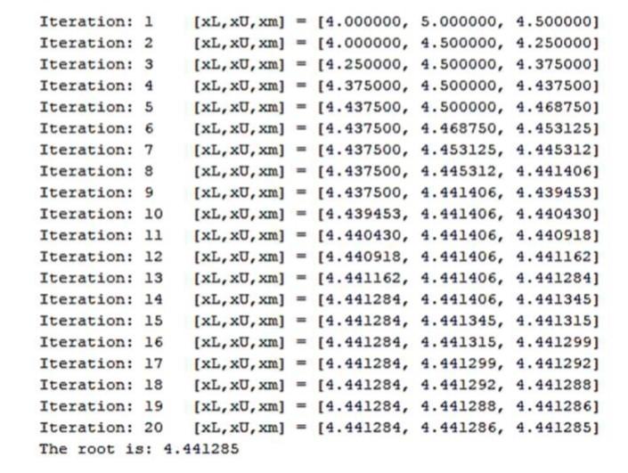 Solved Using REGULA-FALSI method, FIND TA, the MATLAB | Chegg.com