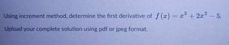 Solved Using increment method, determine the first | Chegg.com