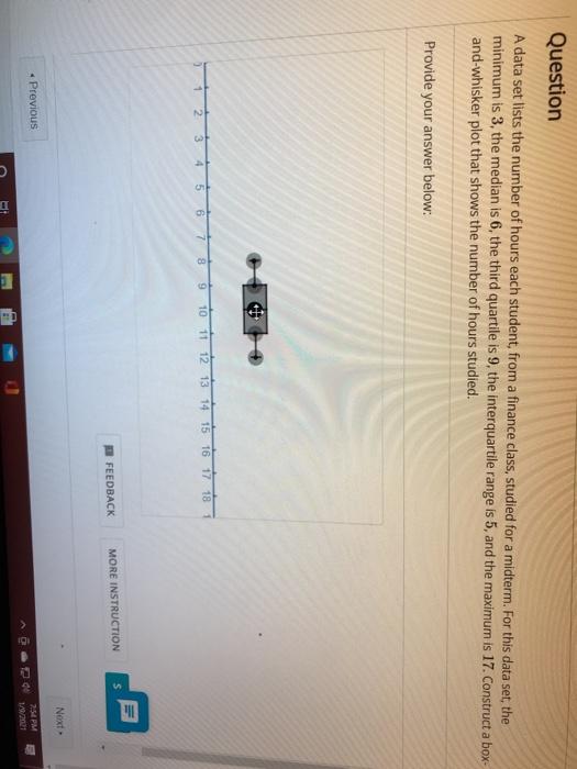 Solved Question A Data Set Lists The Number Of Hours Each 