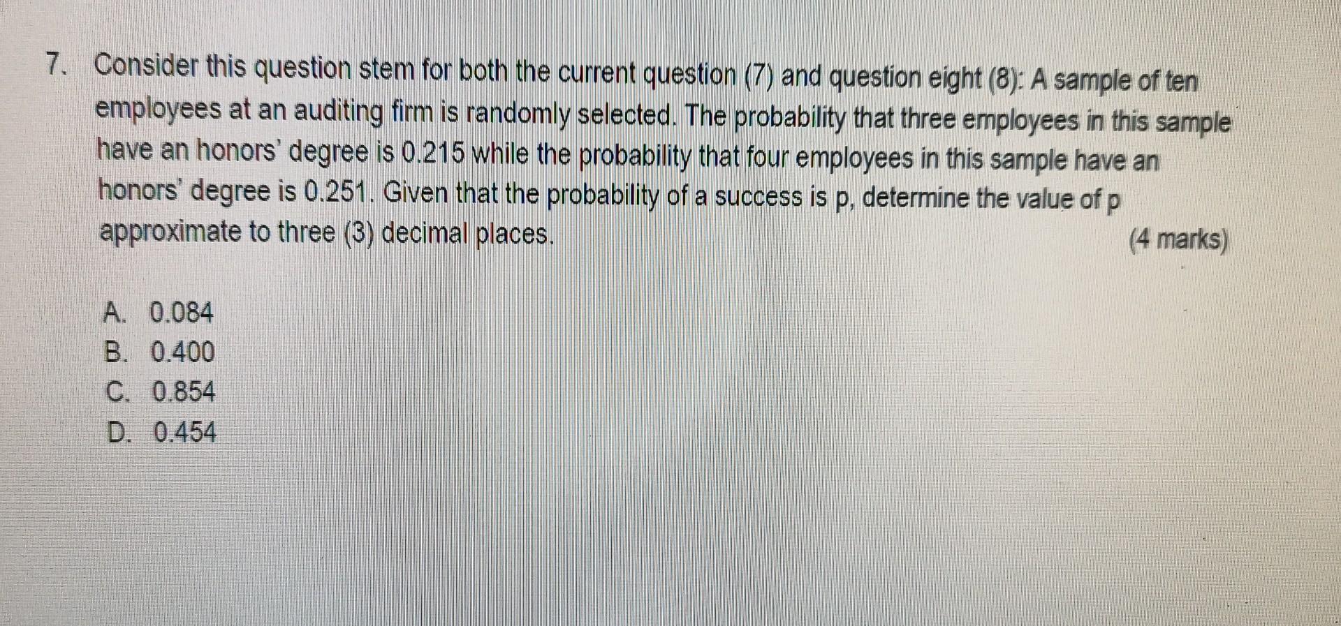 Solved 7. Consider this question stem for both the current | Chegg.com Solved 7. Consider this question stem for both the current | Chegg.com