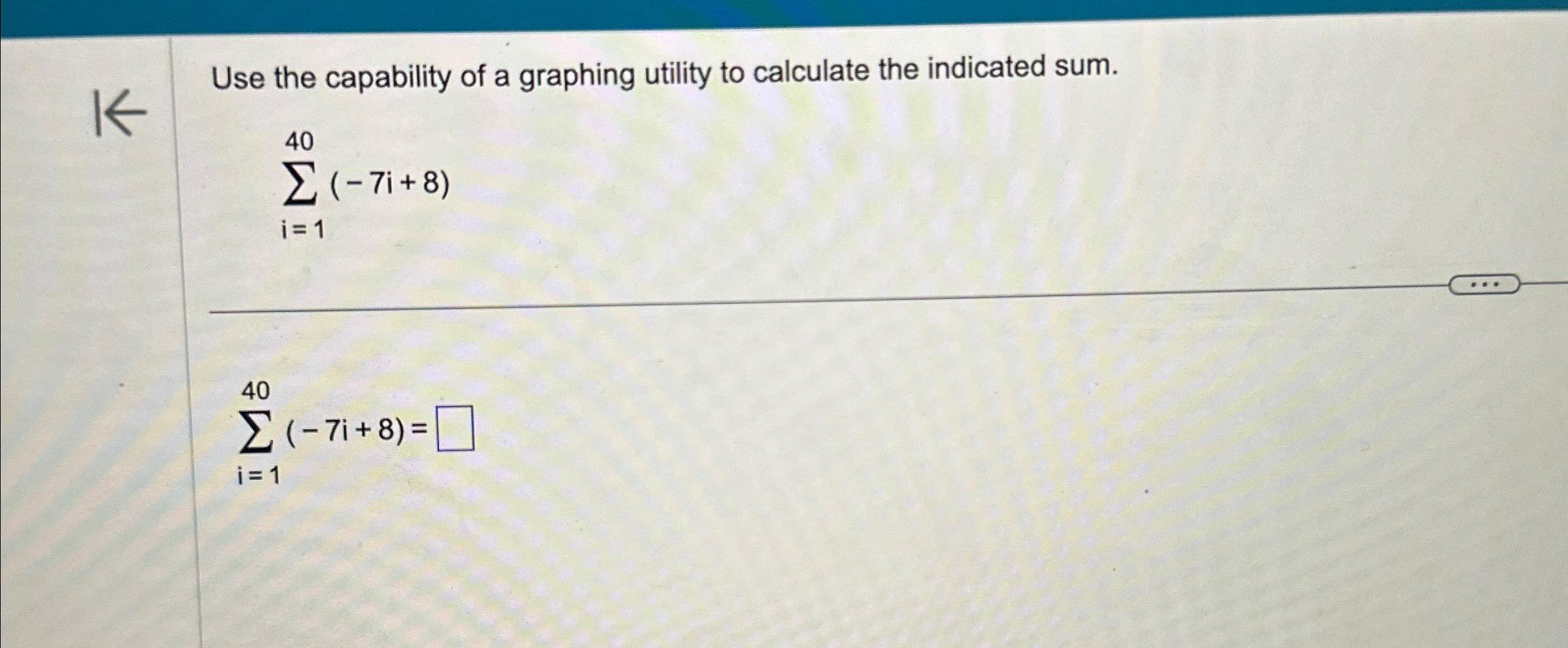 Solved Use the capability of a graphing utility to calculate | Chegg.com