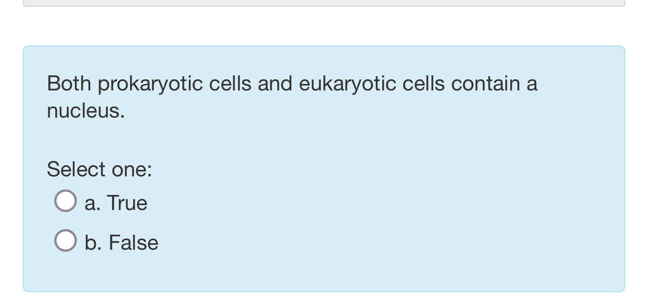 Solved Both prokaryotic cells and eukaryotic cells contain a | Chegg.com