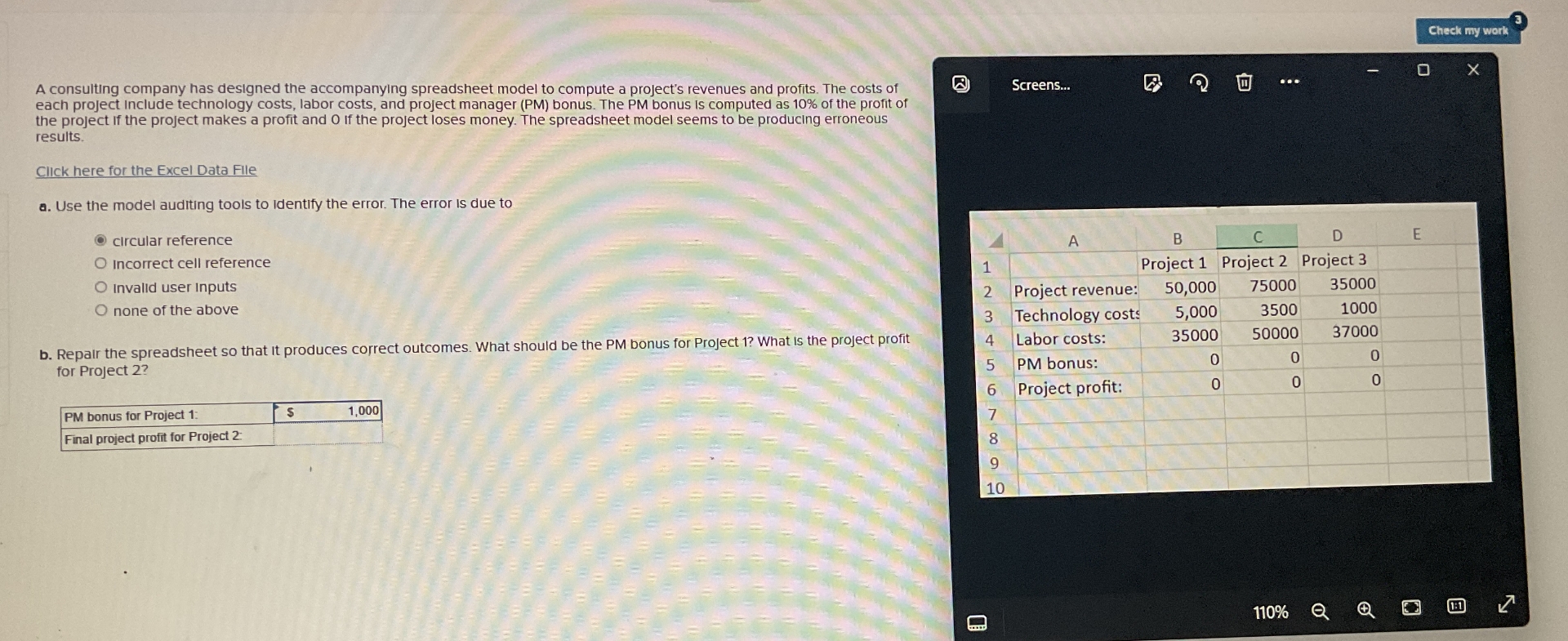 Solved A consulting company has designed the accompanying | Chegg.com