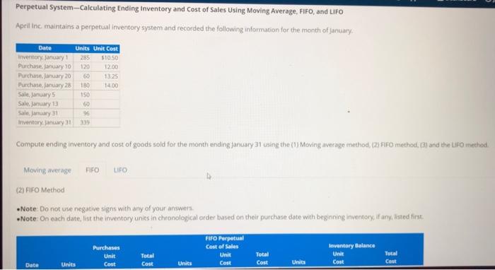 Solved Perpetual System-Calculating Ending Inventory and | Chegg.com