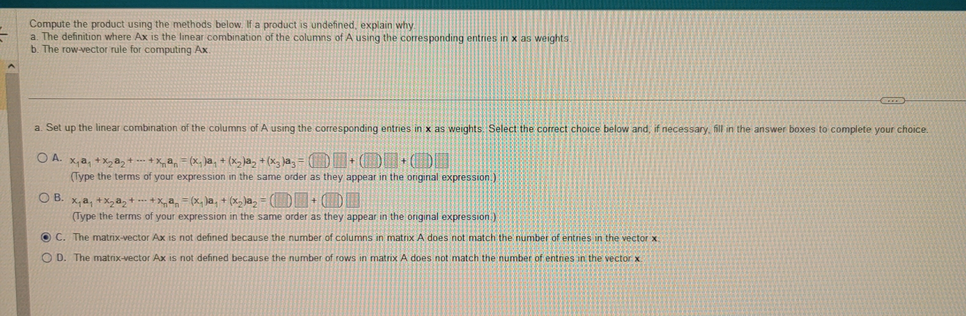 Solved [63-6413][111]Compute the product using the methods | Chegg.com