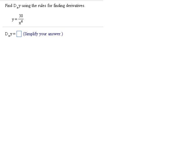 Solved Find Dxy using the rules for finding derivatives. | Chegg.com