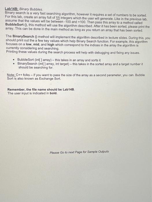 Solved In Java Please,Please make sure output is exactly | Chegg.com