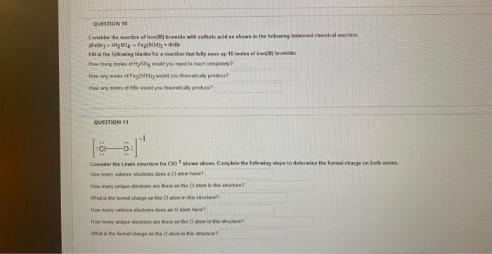 [Solved]: Consider the reaction of lion(0) bromide with sul