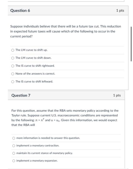 Solved Suppose individuals believe that there will be a | Chegg.com