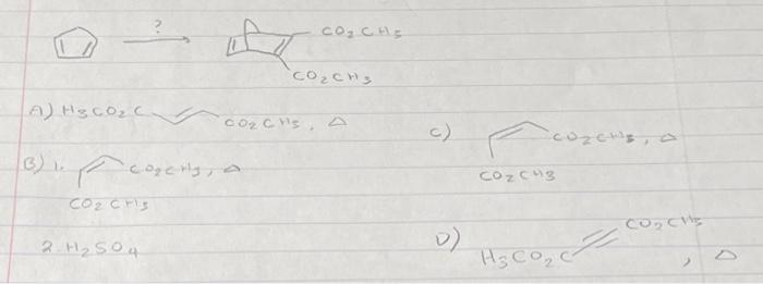 Solved CO₂ CH "Co₂chs AHS CO₂c CO2C Hs. cozcho o coperty, a | Chegg.com