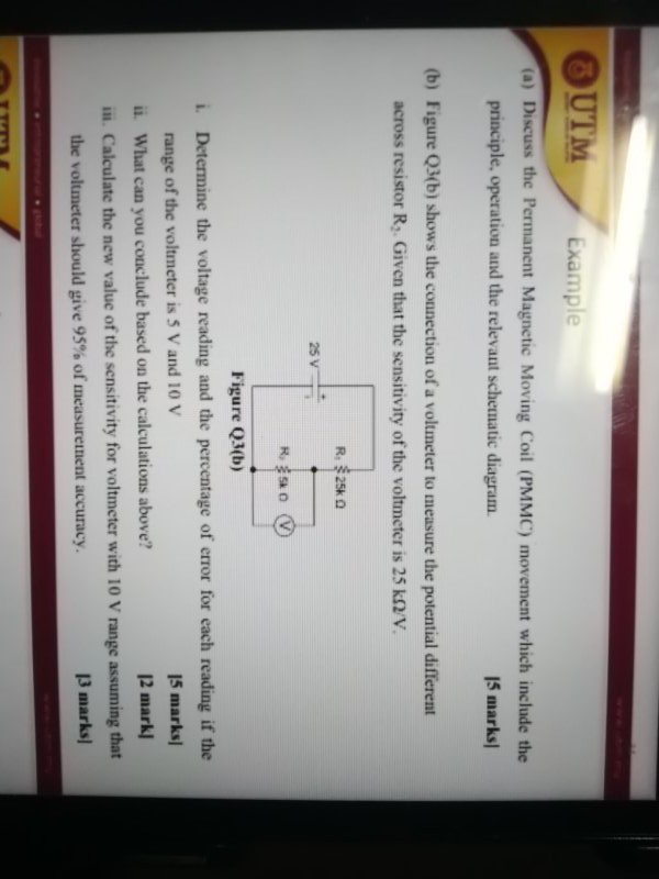 UTM Example (a) Discuss the Permanent Magnetic Moving | Chegg.com