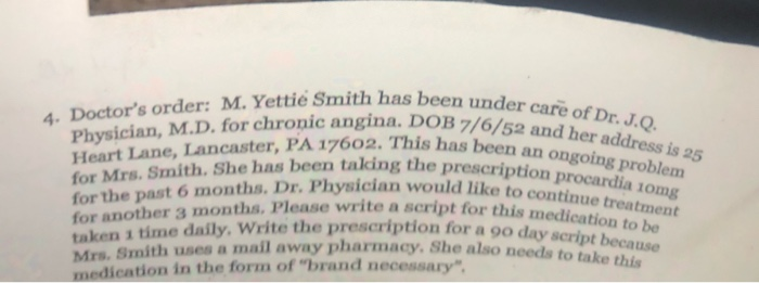 Solved Choose one scenario and respond how you would write | Chegg.com