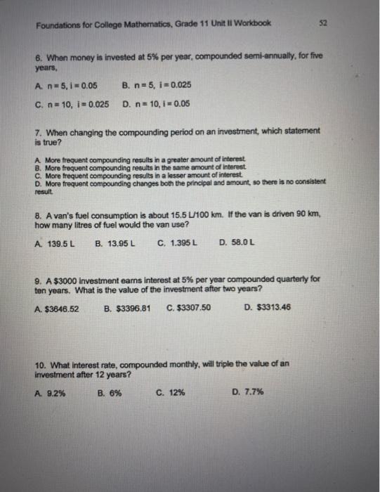 Solved UNIT II KEY QUESTIONS There are 15 multiple choice | Chegg.com
