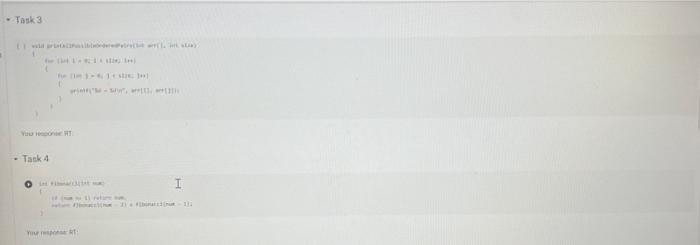 Solved complete each task by typing the RT for the algorithm | Chegg.com