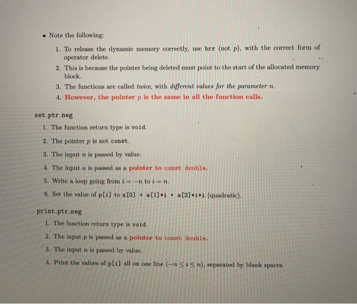 Solved Main Program And Forward Declarations 10 Points You