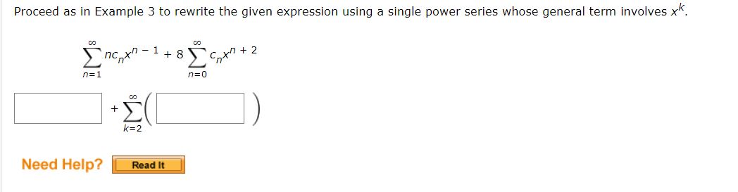 Solved Proceed as in Example 3 ﻿to rewrite the given | Chegg.com
