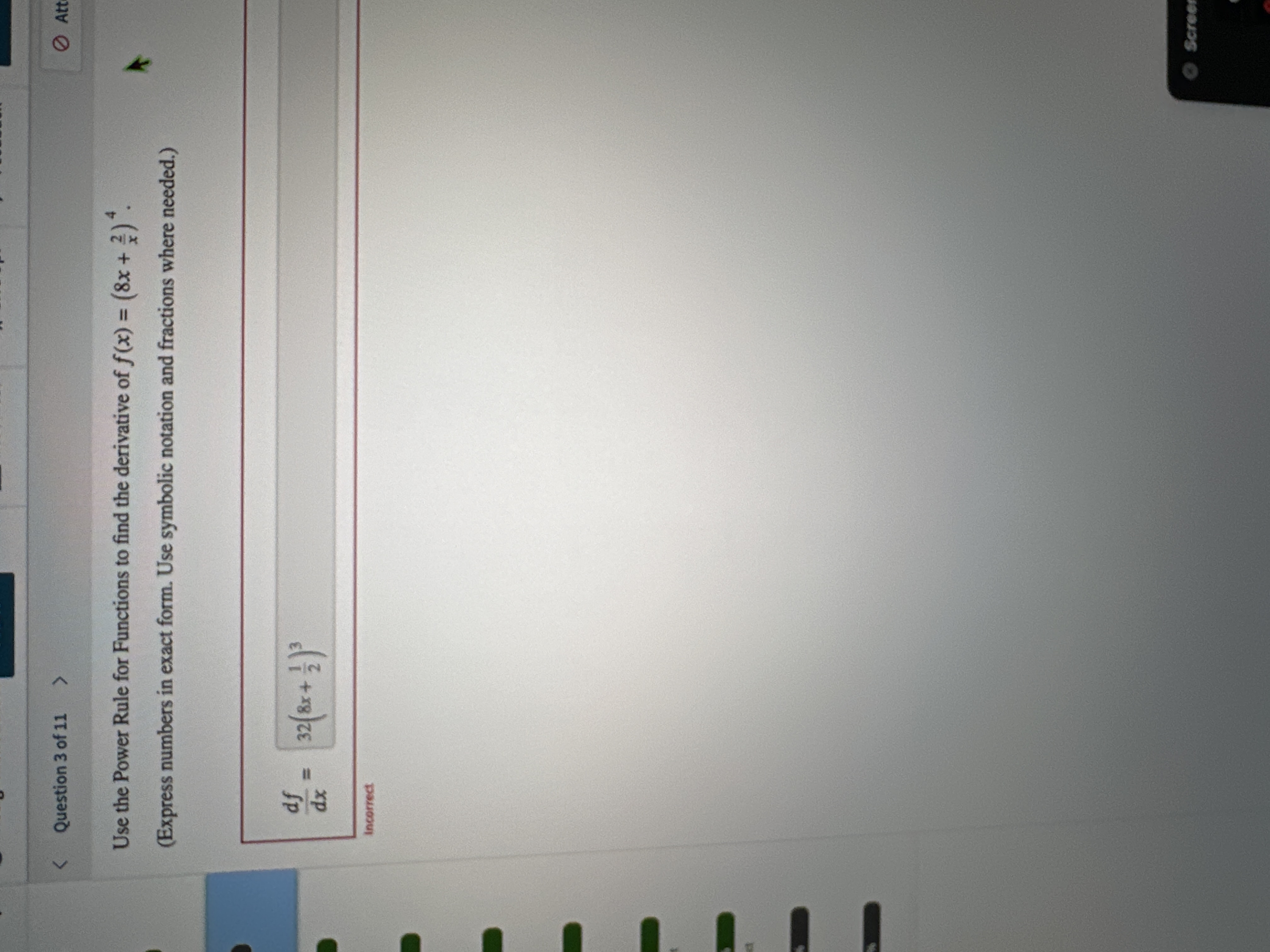Solved Use the Power Rule for Functions to find the | Chegg.com