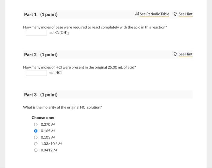 Solved 3 Question (3 points) Watch the ChemTour animation | Chegg.com