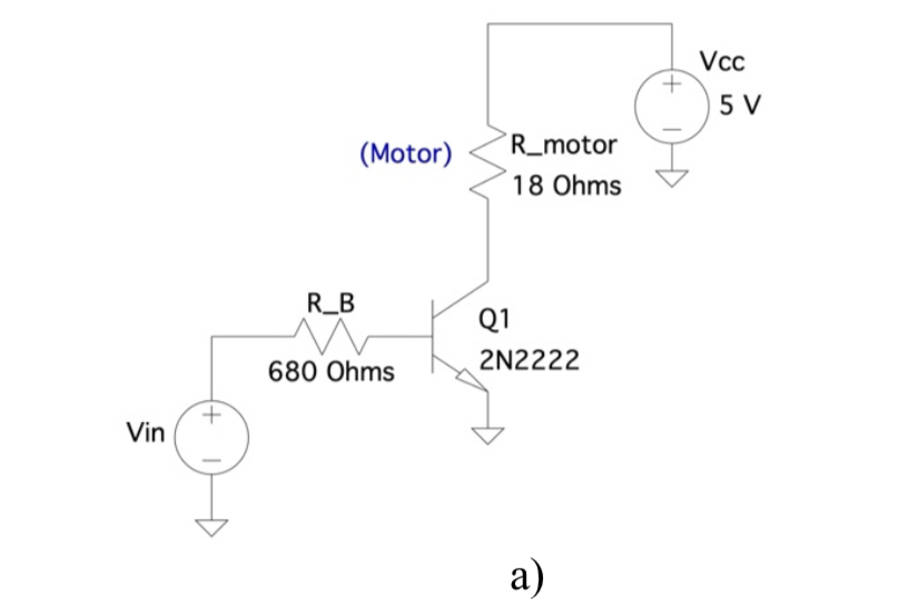 Solved For the low-side switch circuit in Figure 2a):a) | Chegg.com