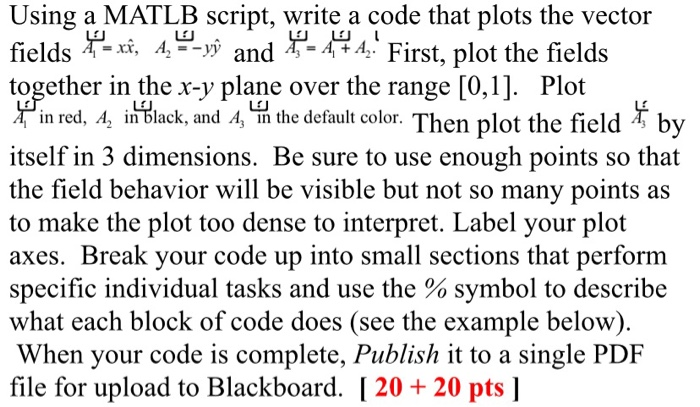 Solved لا 2. Using a MATLB script, write a code that plots | Chegg.com