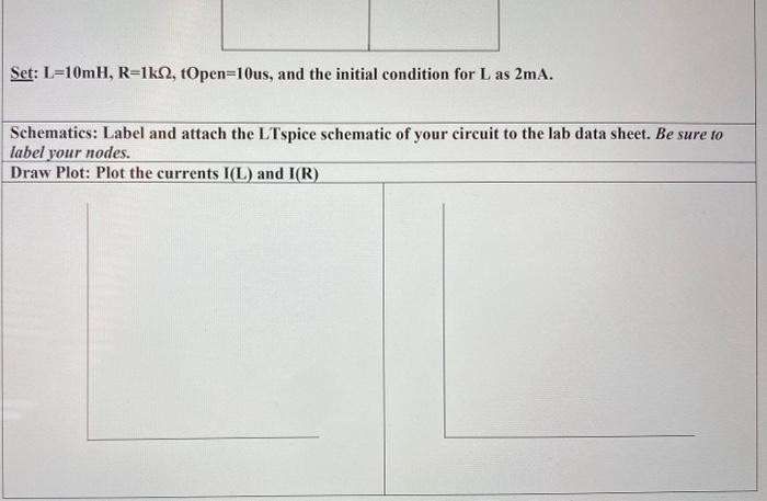 Solved Build this circuit in LTspice and run a Transient | Chegg.com