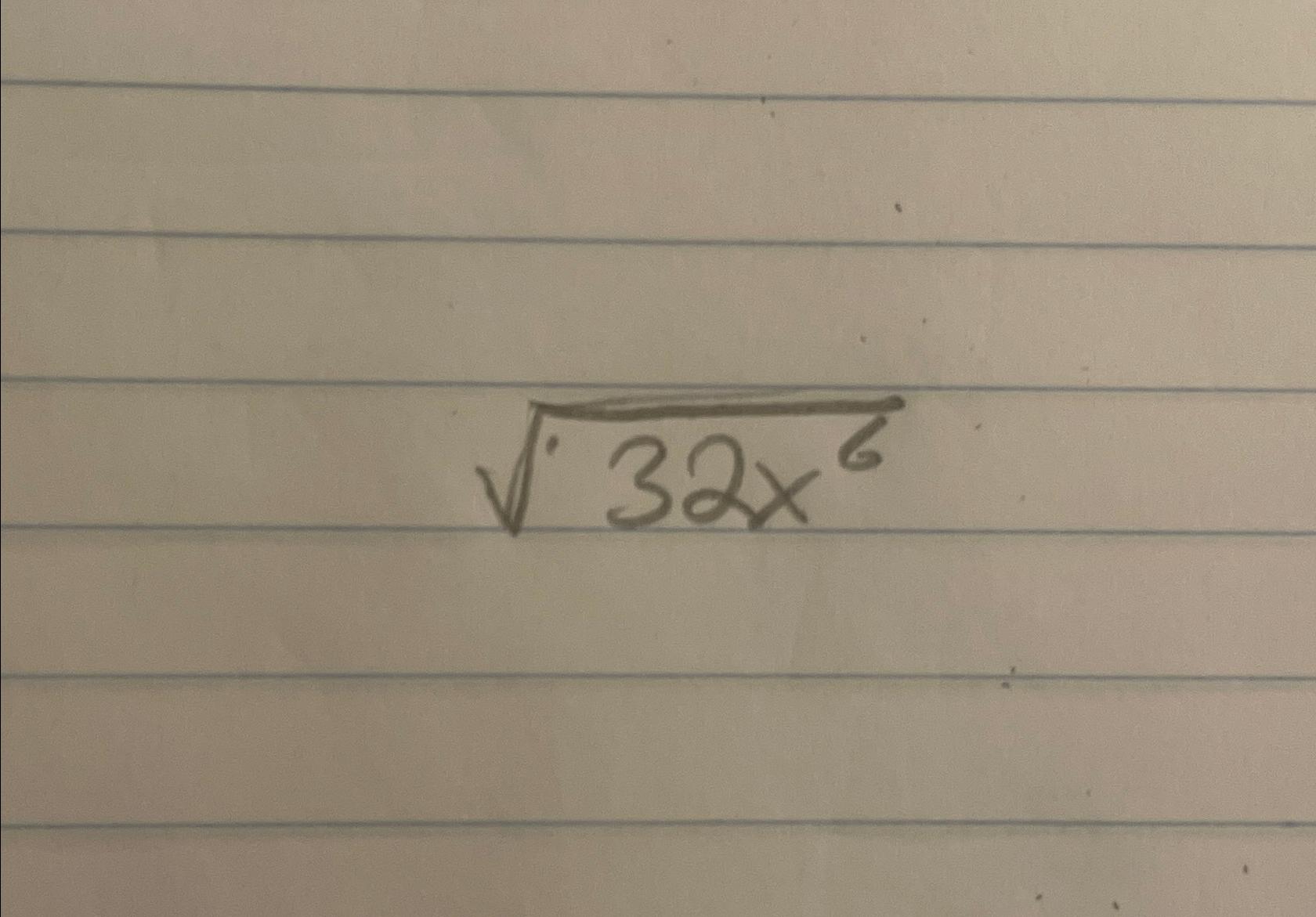 Solved 32x62 | Chegg.com