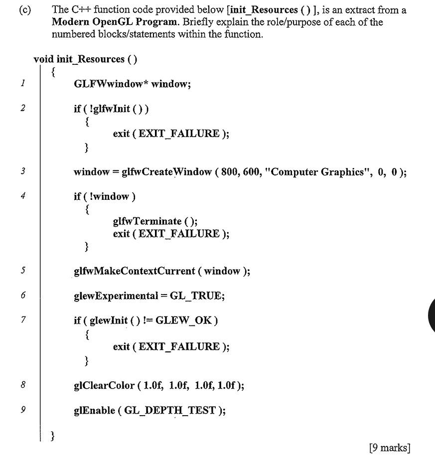 Solved C The C Function Code Provided Below 9322