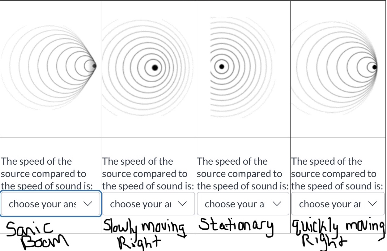 Solved for each of the following compare the speed of the | Chegg.com