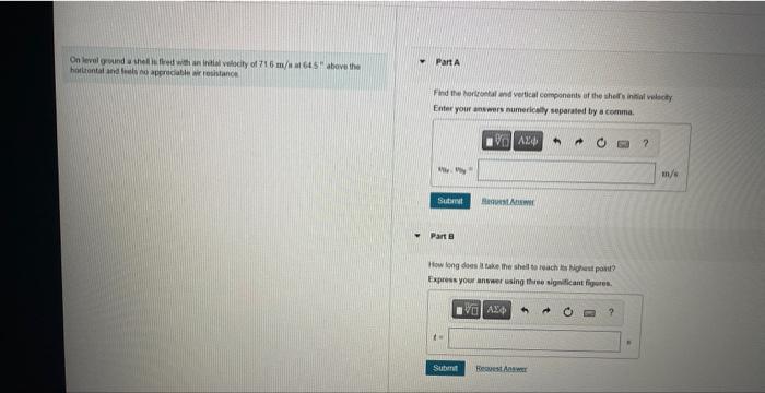 Solved Part A F thid the Norfoetal whis wertical components | Chegg.com