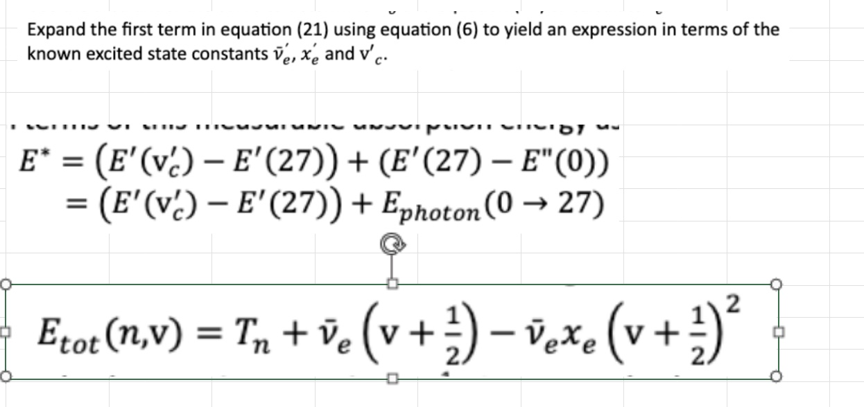 Solved Expand the first term in ﻿equation (21) ﻿using | Chegg.com