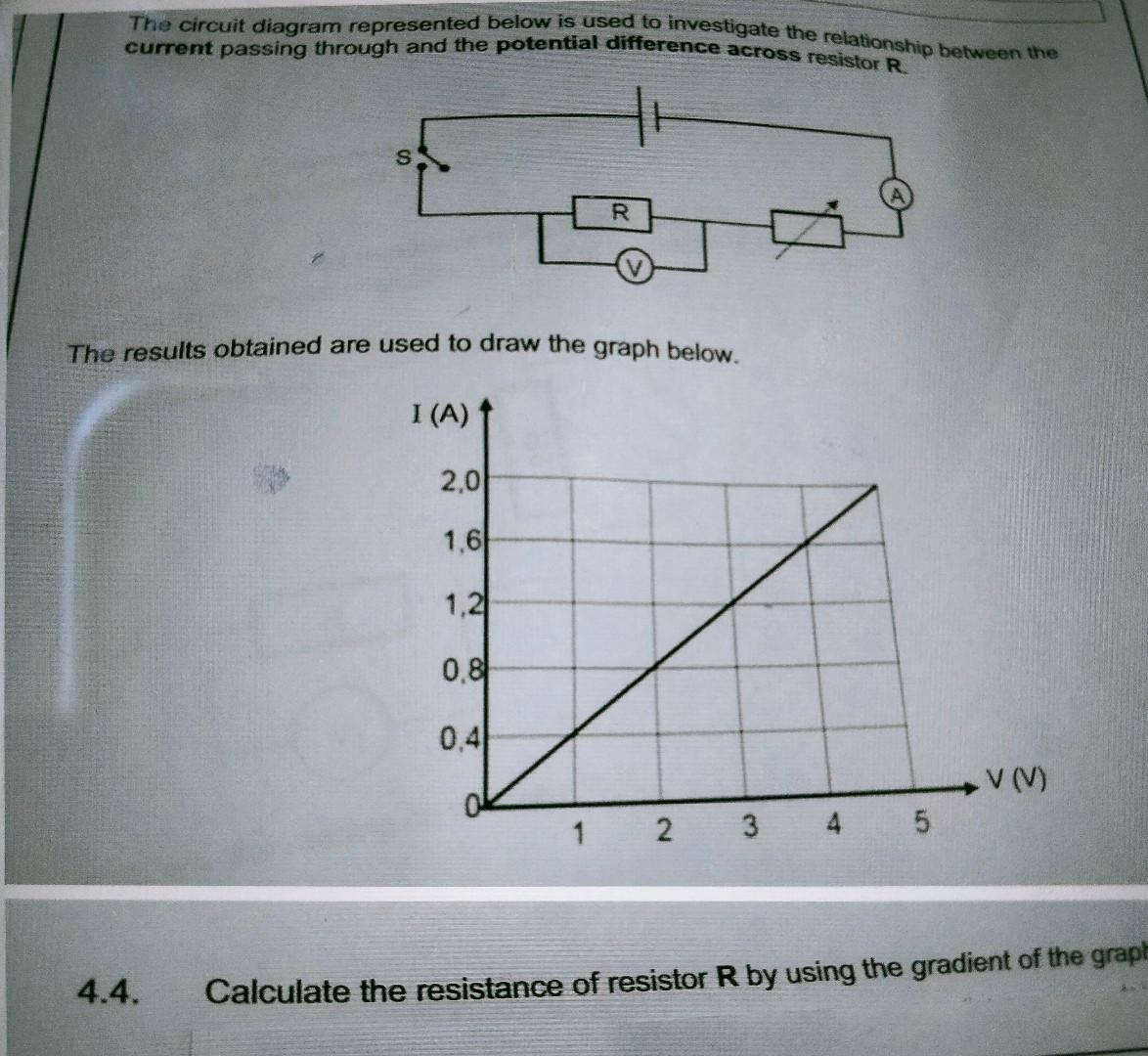 Solved how would you calculate the resistance of resistor R | Chegg.com