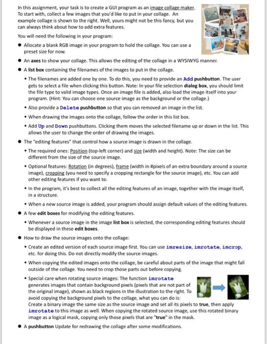 Solved In assignment\#4, the description of pushbutton: | Chegg.com