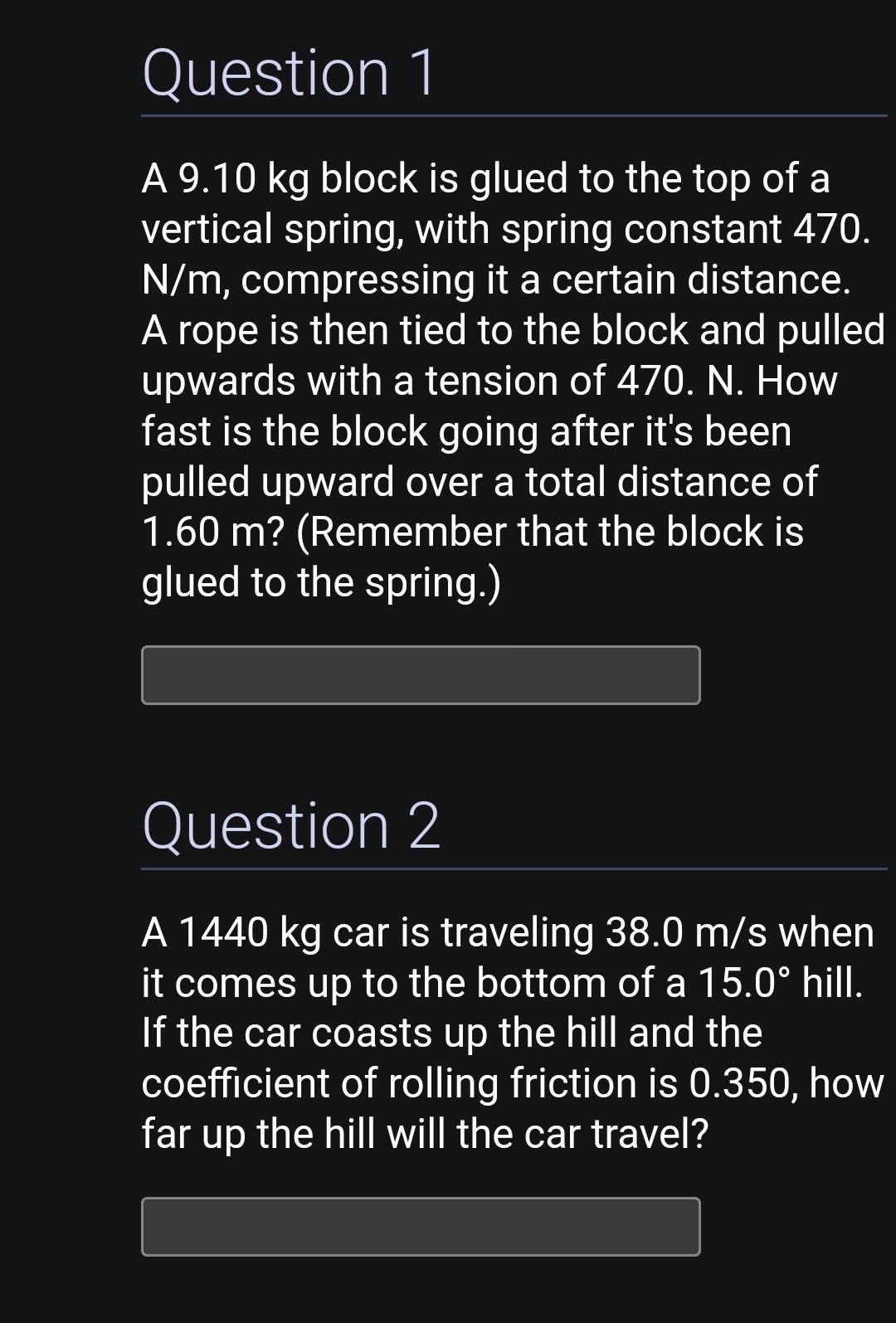 Solved Question 1A 9.10kg ﻿block is glued to the top of a | Chegg.com