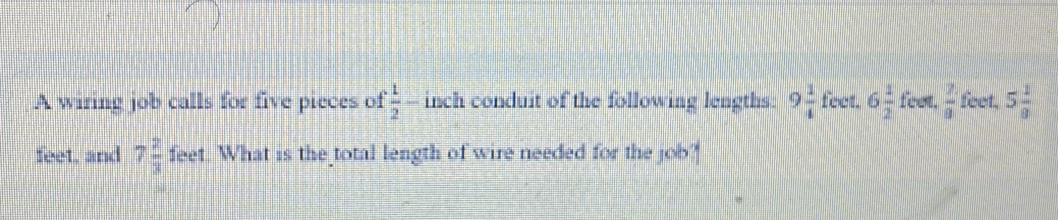 Solved A wuing job calls tor tive pieces of 12 - ﻿inch | Chegg.com