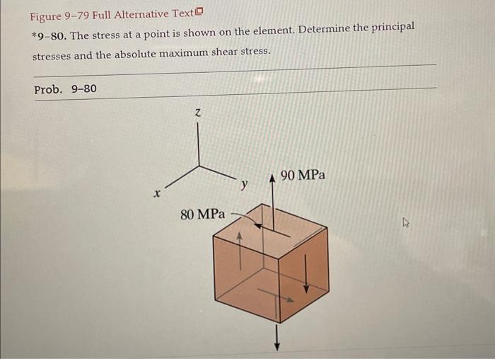 Solved Figure 9-79 Full Alternative Text 1 *9-80. The | Chegg.com