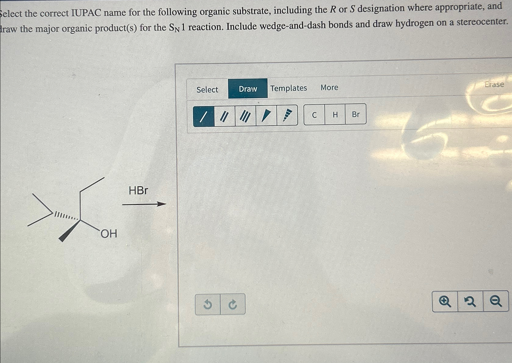 Solved Select the correct IUPAC name for the following | Chegg.com