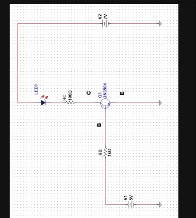 Solved Voltage Across the Base Resistor VRB, and Base | Chegg.com