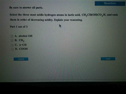 Solved Be sure to answer all parts. Select the three most | Chegg.com