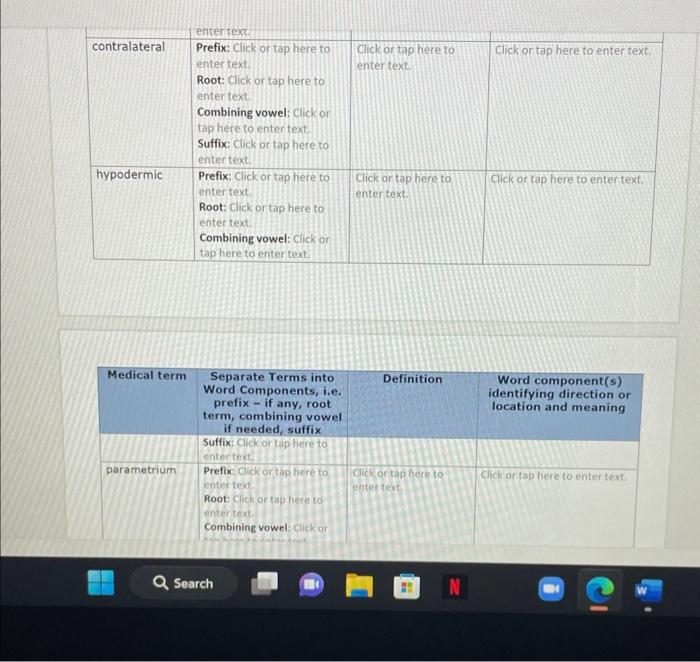 Solved Module 2 Assignment Using Medical Reference Material | Chegg.com