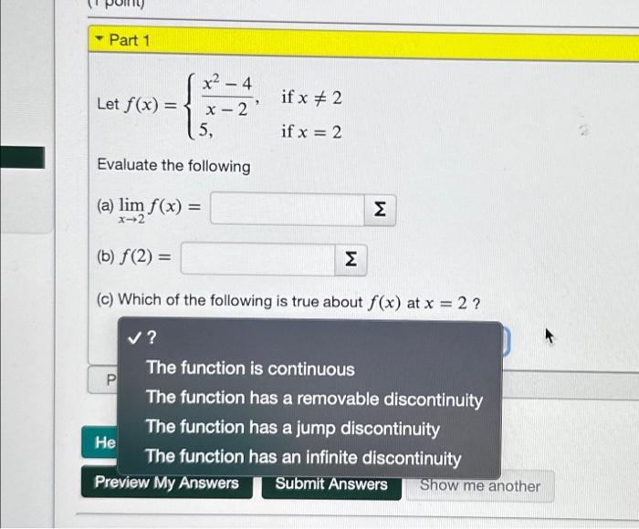 Show work please | Chegg.com