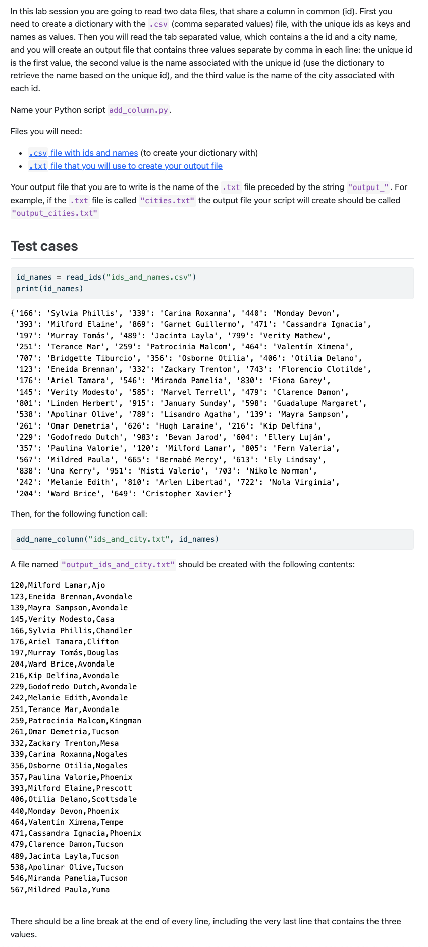 Solved Hello please read instructions, and provide sample | Chegg.com