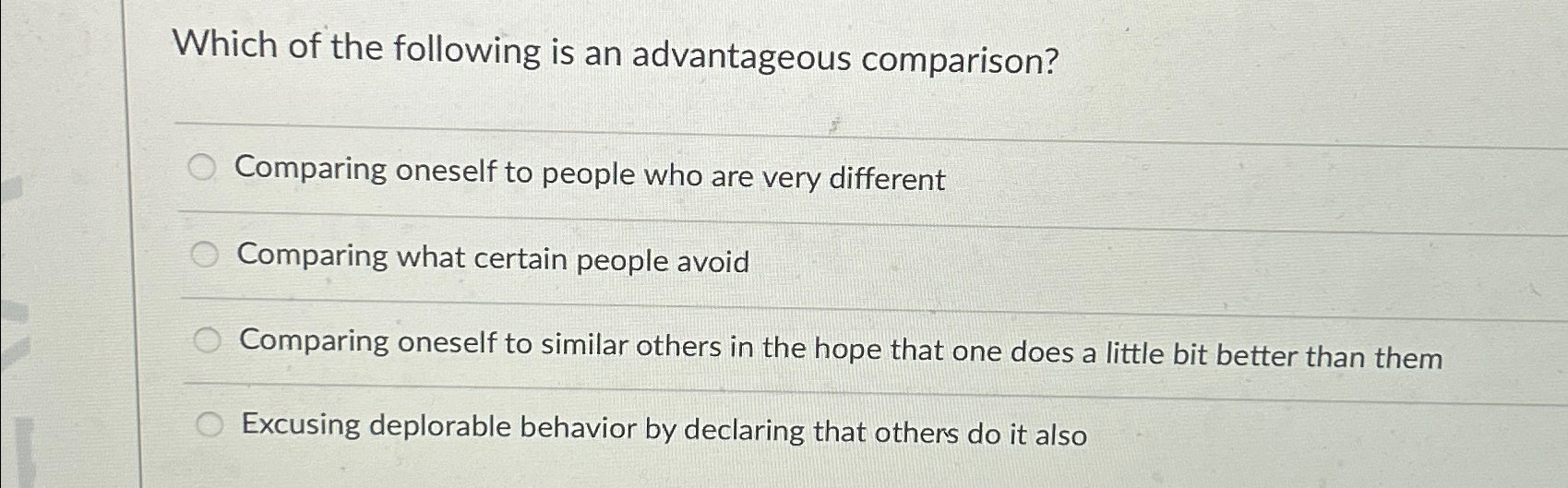 Which of the following is an advantageous | Chegg.com