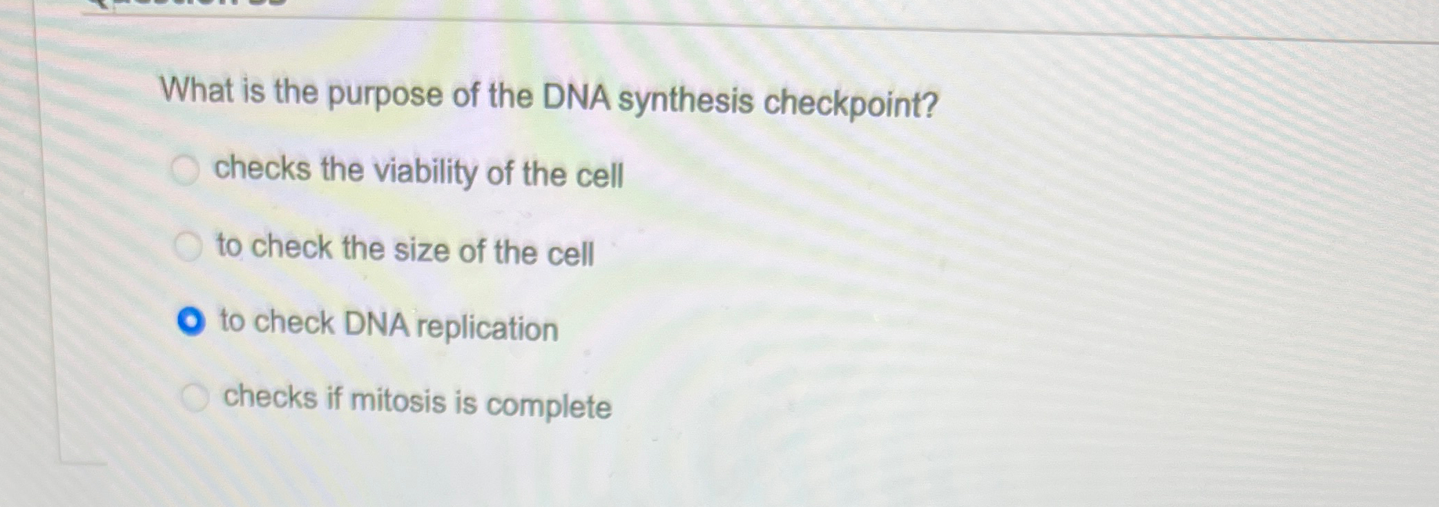 Solved What is the purpose of the DNA synthesis | Chegg.com