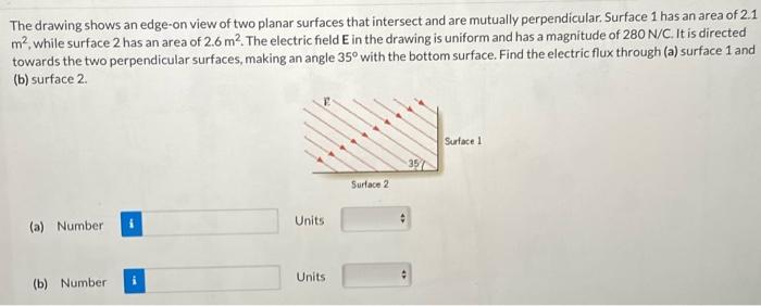 Solved The drawing shows an edge-on view of two planar | Chegg.com