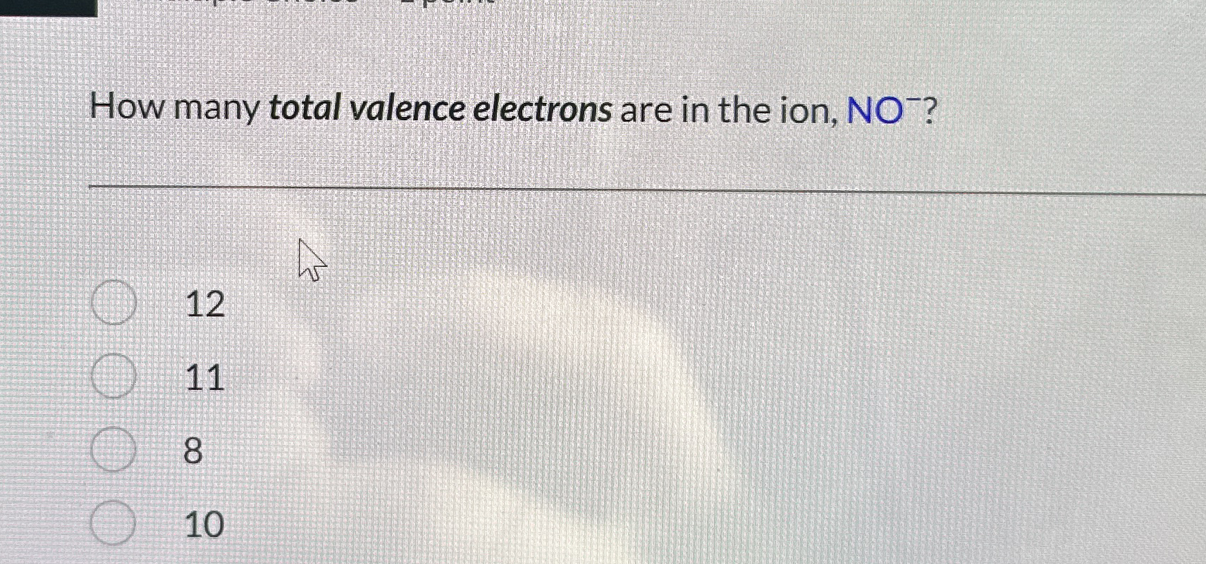 Solved How many total valence electrons are in the ion, | Chegg.com