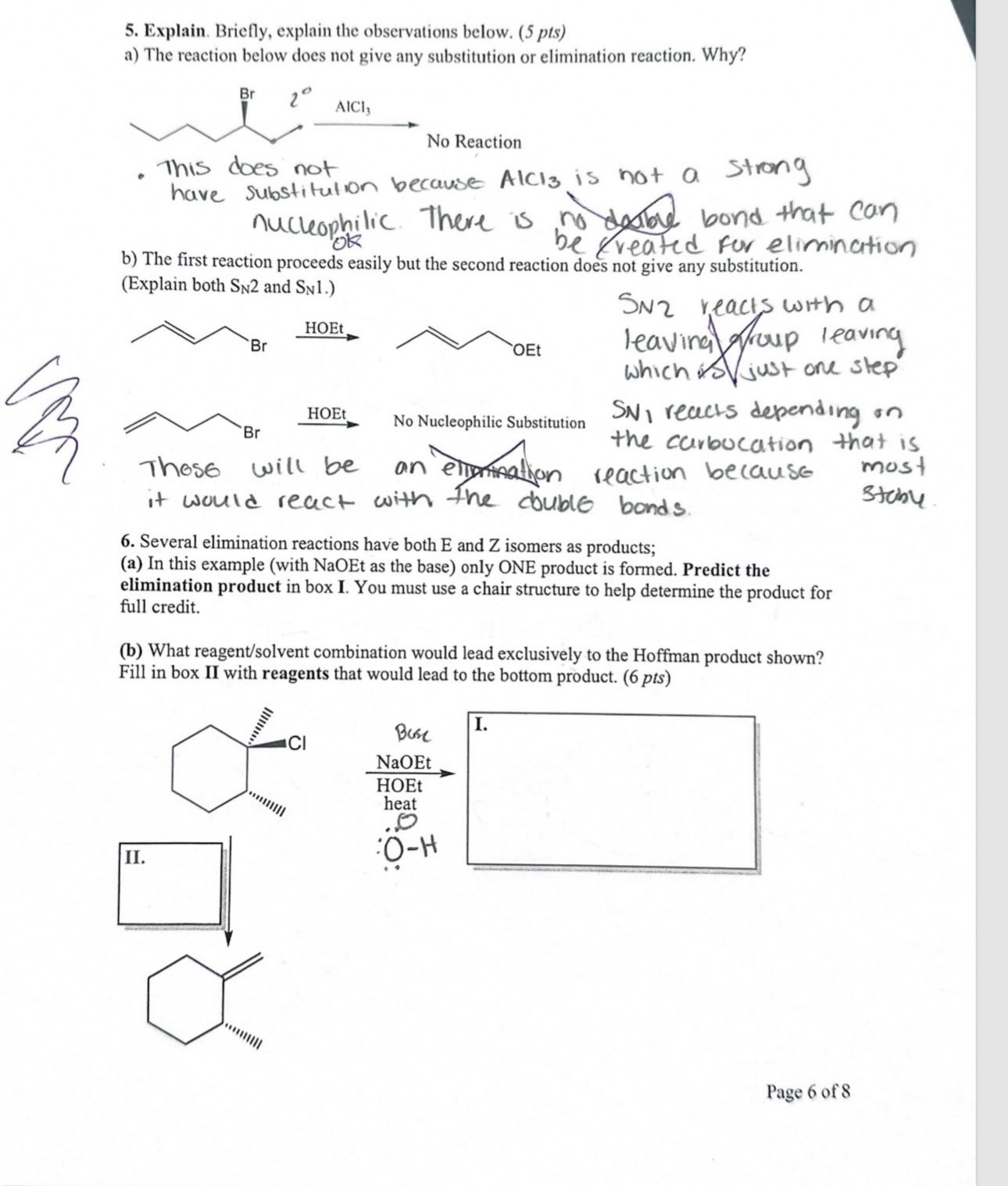 Solved ANSWER ALL Explain. Briefly, explain the observations | Chegg.com