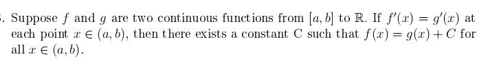 Solved Suppose f and g are two continuous functions from | Chegg.com Solved Suppose f and g are two continuous functions from | Chegg.com