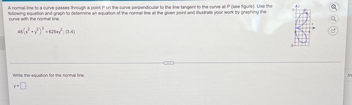 Solved A normal line to a curve passes through a point P on | Chegg.com