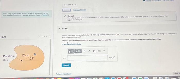 Solved Correct requite for thin pert Part 8 | Chegg.com